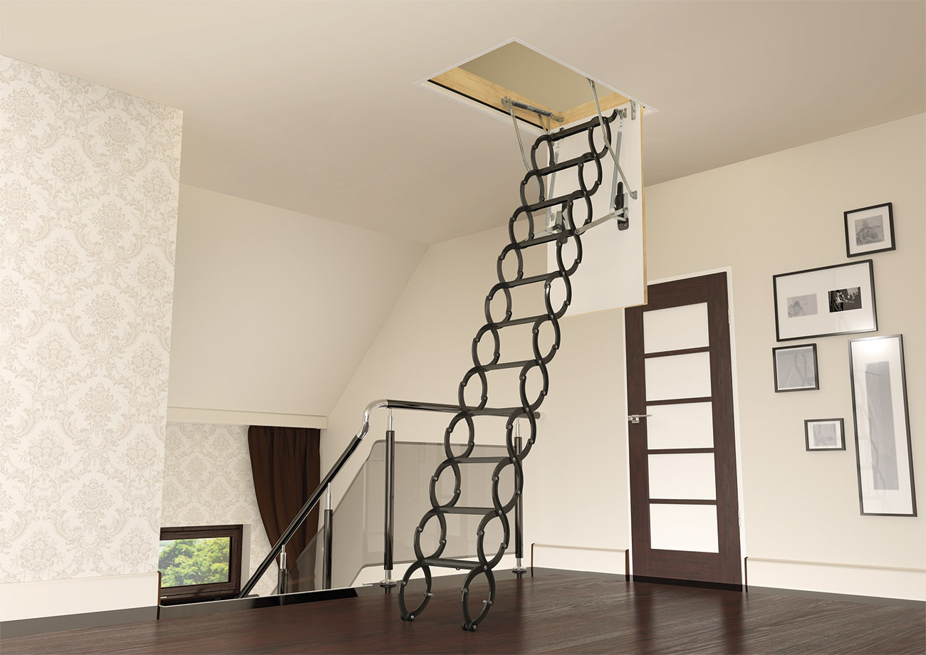 Les 5 avantages d’un escalier escamotable