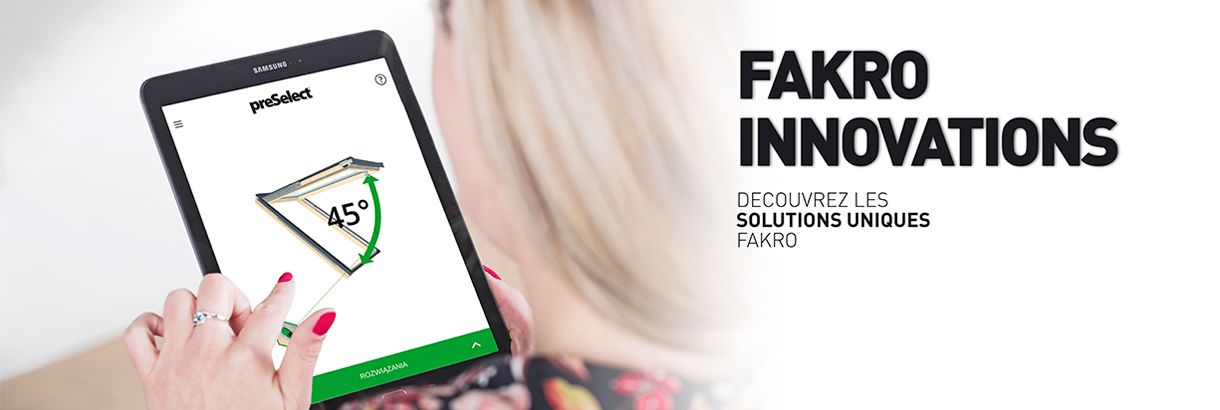 Fenêtres de toit, escaliers escamotables de FAKRO